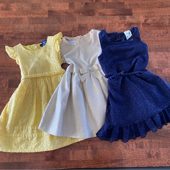 Chaps | Dresses | Toddler Girl Occasion Dress Spring Bundle Lot 2t3t ...